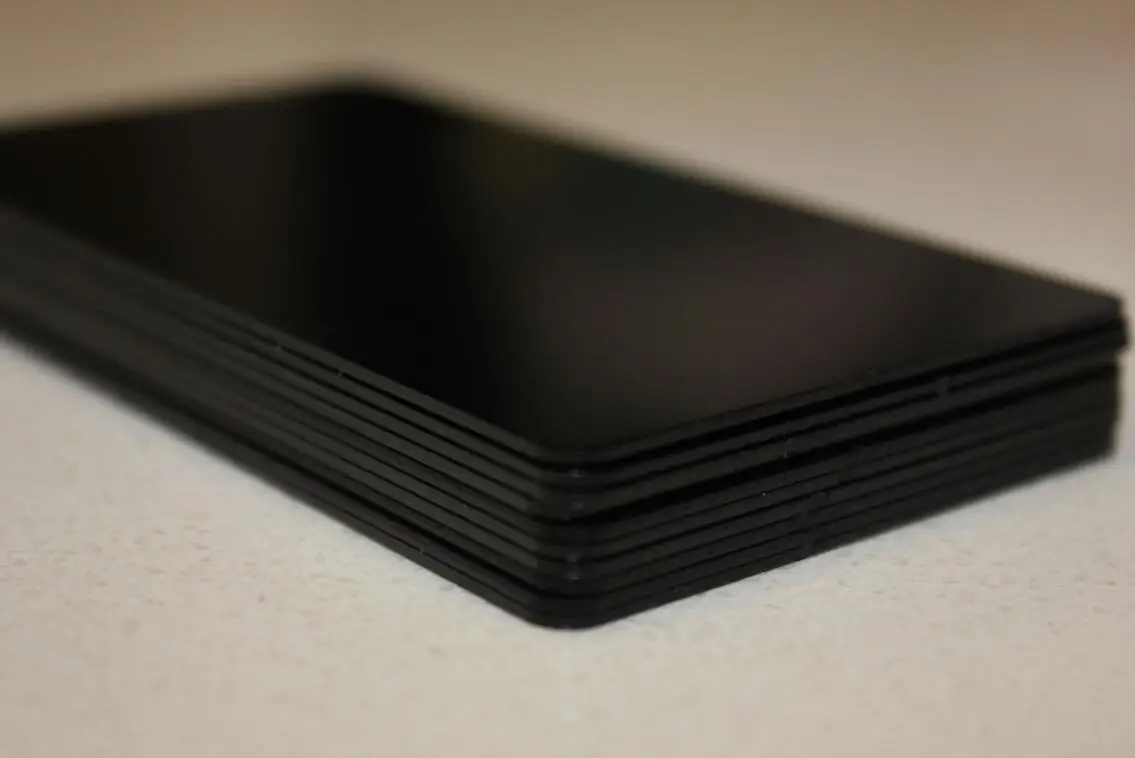 Black Anodized Aluminum