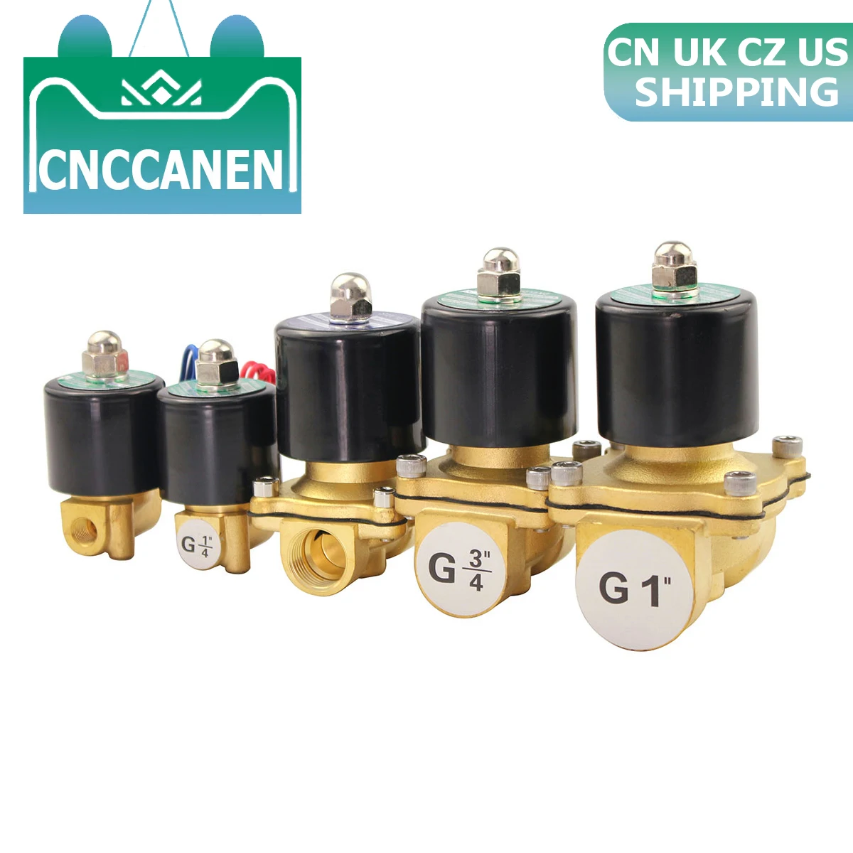 1/8" 1/4" 1/2" 3/4" 1" BSP Electric Solenoid Valve DN6 DN8 DN15 DN20 ...