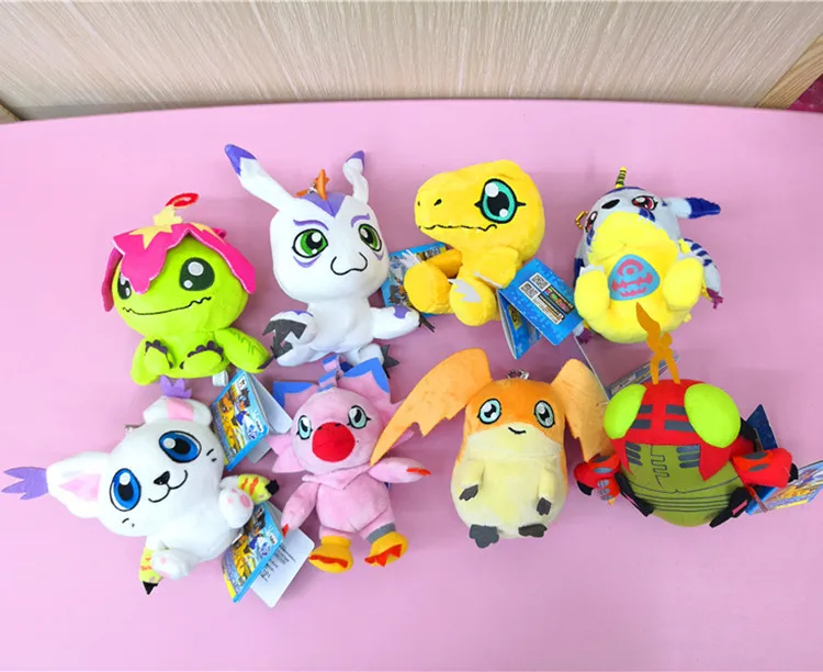 Digimon Patamon&Agumon Bundle Fluffy Soft Plush - munimoro.gob.pe