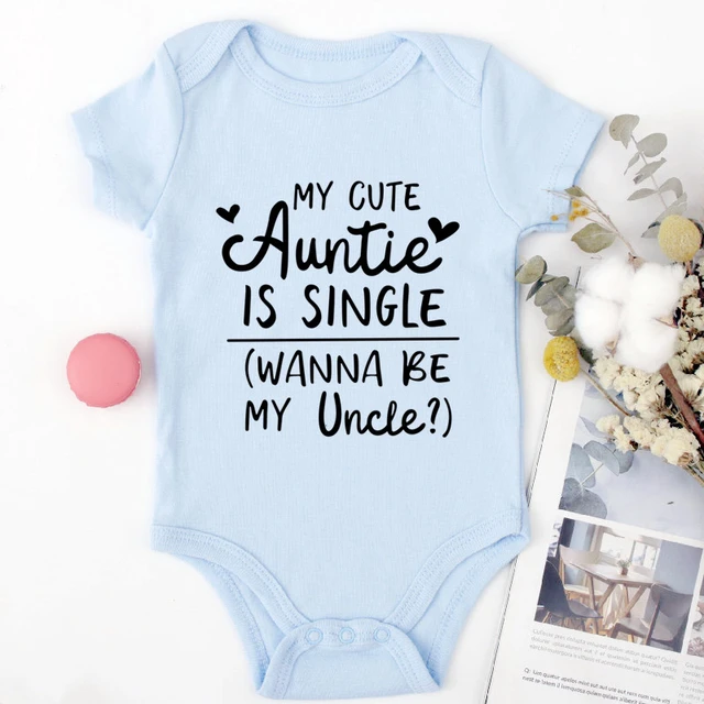 Cute Aunt Baby Onesies