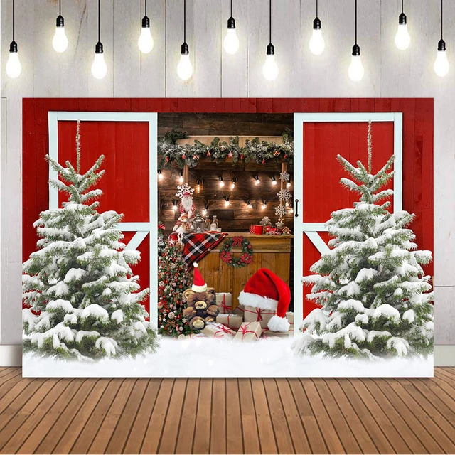 Christmas Photo Booth Background
