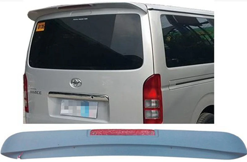 Parts & Accessories REAR SPOILER V.1 PAINTED FOR TOYOTA HIACE COMMUTER ...