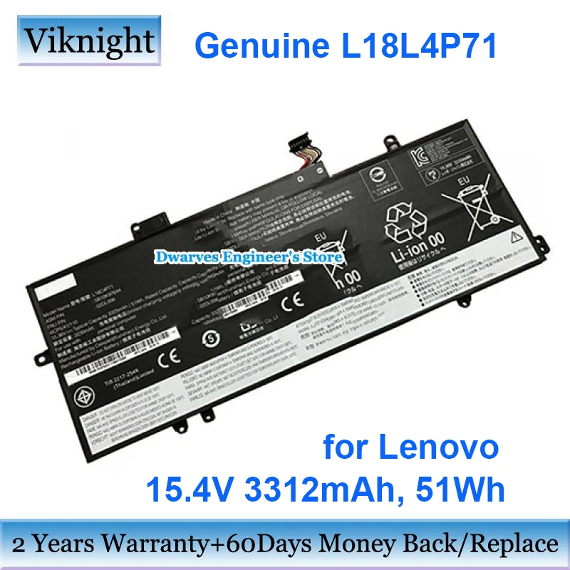 L18L4P71-Lenovo-2019-Thinkpad-X1-7th-Gen-Gen-4-02DL004-SB10K97642 ...