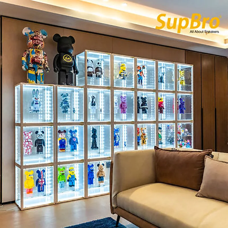 Supbro Large Hand-made Display Box Popmart Blind Box Acrylic Dustproof ...