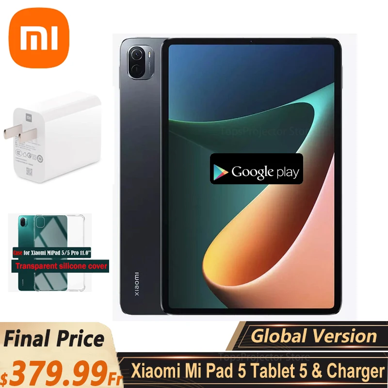 Global Version Xiaomi Mi Pad 5 Snapdragon 860 11inch 2.5K LCD Display ...