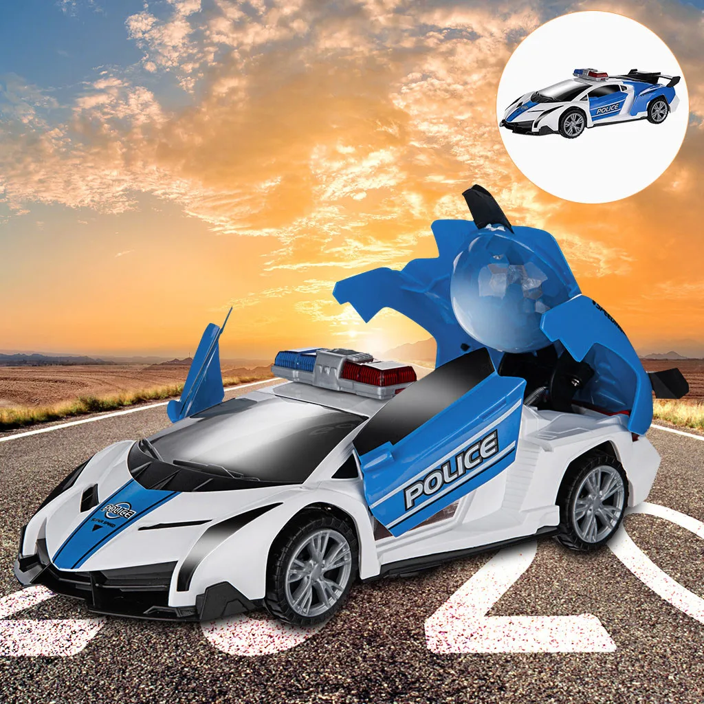 Electrical Music Light Car Stunt 360° Rotation Universal wheel Car Toy ...