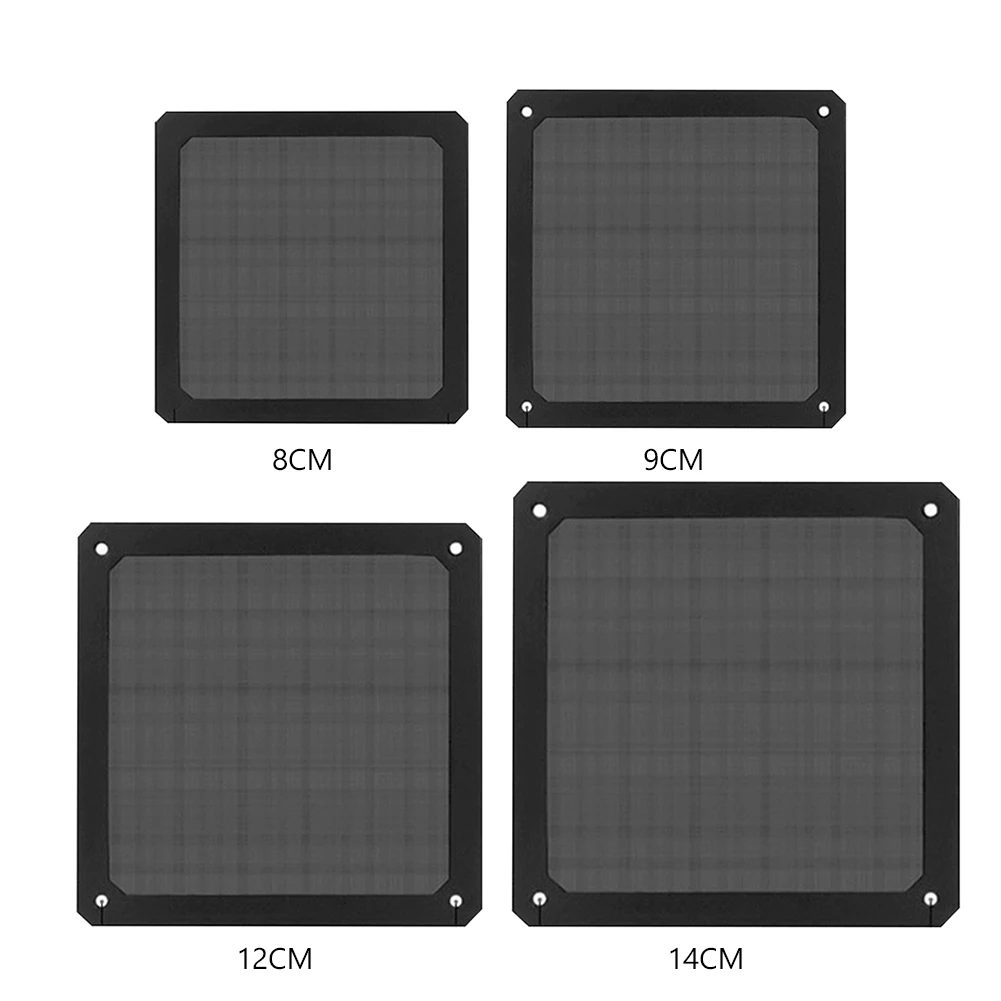 8cm-10cm-12cm-14cm-Magnetic-Frame-Dust-Filter-Dustproof-Mesh-Cover ...