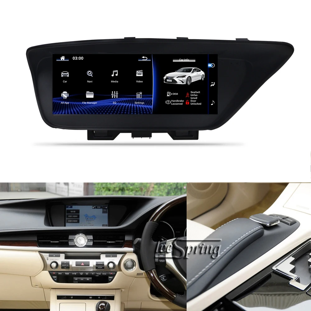 10.25"car Multimedia Player For Lexus Es300 250 350 Gps Navigation ...