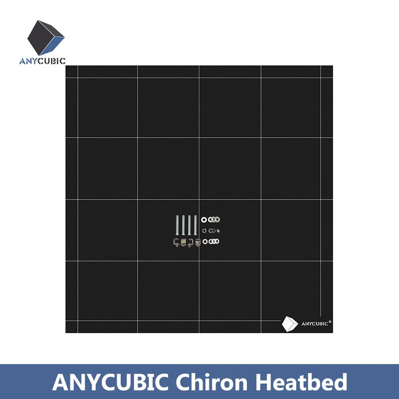 ANYCUBIC 3d Printer Parts Chiron Hot bed Heatbed Printing Platform ...