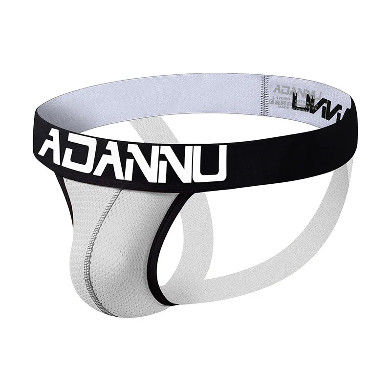 Adannu мужское нижнее белье мягкий сетчатый бандаж сексуальные мягкие дышащие стринги
