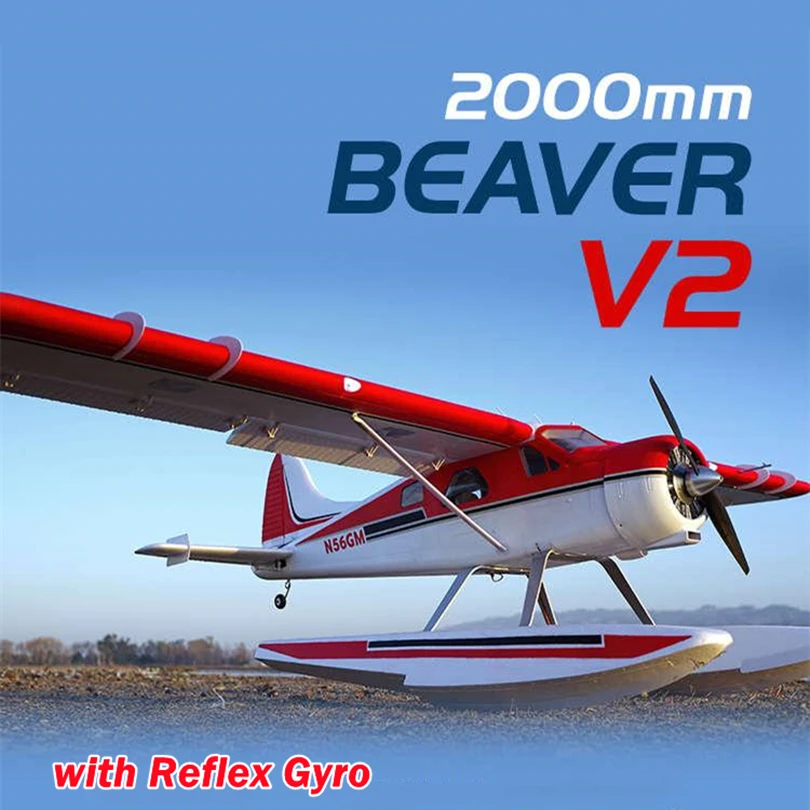 FMS-RC-Airplane-2000mm-2-0m-Beaver-Water-Sea-Giant-Plane-Model-Hobby ...