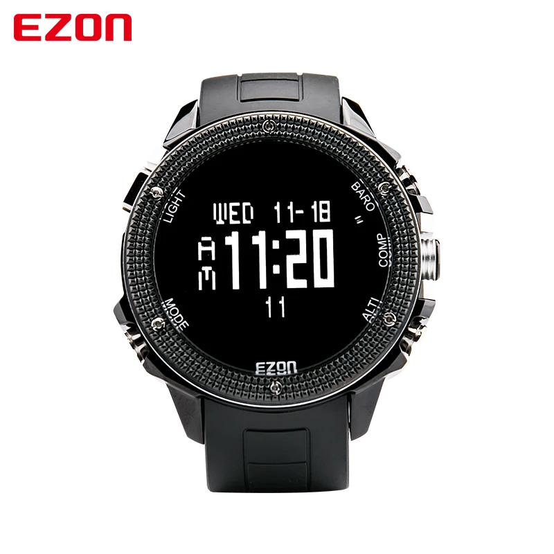 Famous Brand Watches Ezon H501 Outdoor Hiking Altimeter Compass ...