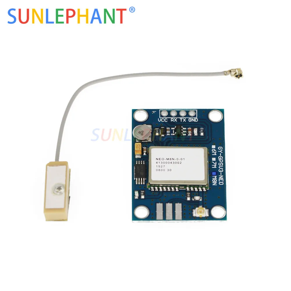 Módulo GPS Micro GPSV5 NEO M8N GNSS HMC5983 Sierra LNA Antena de Triple ...