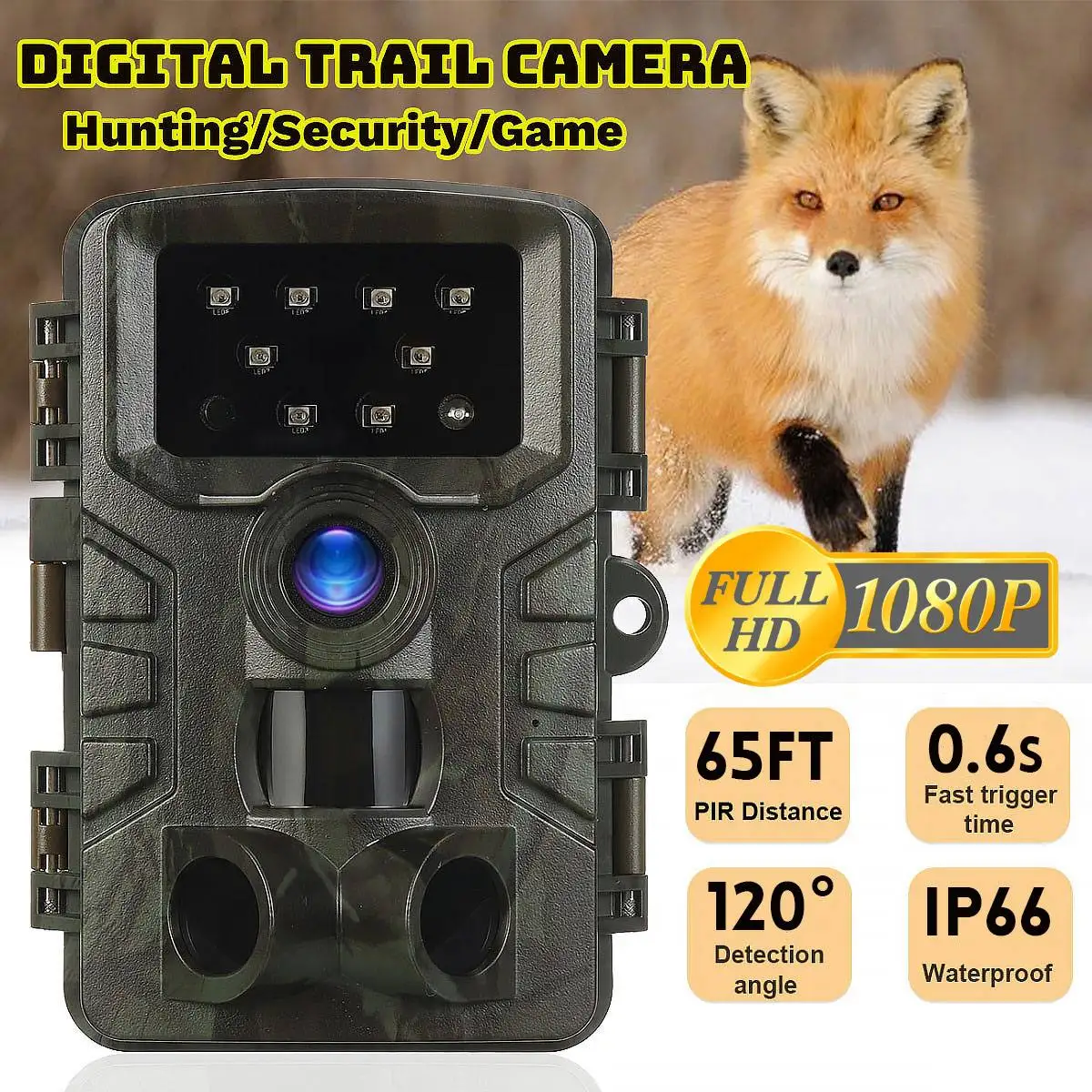 PR700 Hunting Camera 20MP Trail Camera Night Vision Forest Waterproof ...