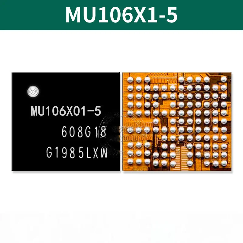 Power ic para samsung A10, A30, A50, A70, S10, S537, MU106X01-5, S2MU106X01, 1-10 Uds.