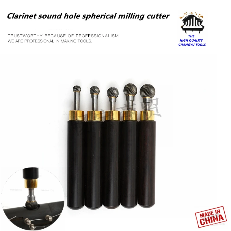 Clarinet-sound-hole-Deformation-chamfering-spherical-milling-cutter ...