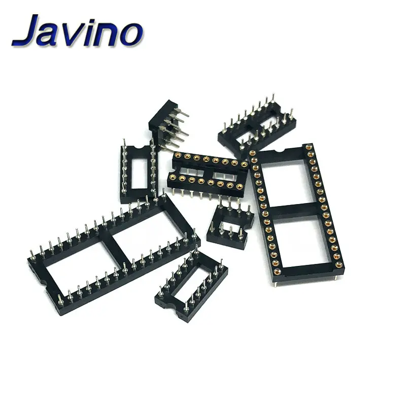 10PCS-lot-IC-Sockets-DIP6-DIP8-DIP14-DIP16-DIP18-DIP20-DIP28-DIP40-pins ...