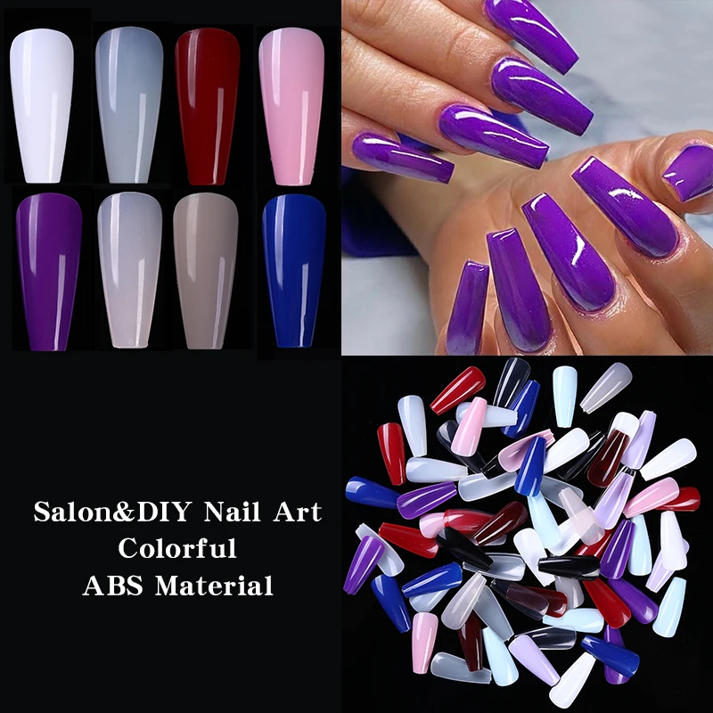 False Nail Tips - 100pcs/set at Rs 488.00/piece | Gadag| ID: 26330173262