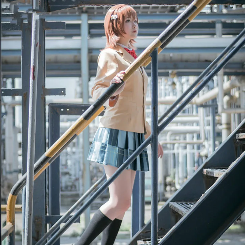 Anime-Toaru-Majutsu-No-Index-Cosplay-Misaka-Mikoto-Cos-Halloween-Party ...