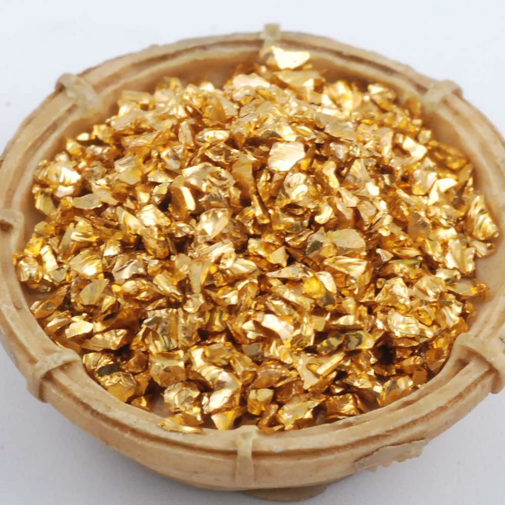 Raw Gold Flakes