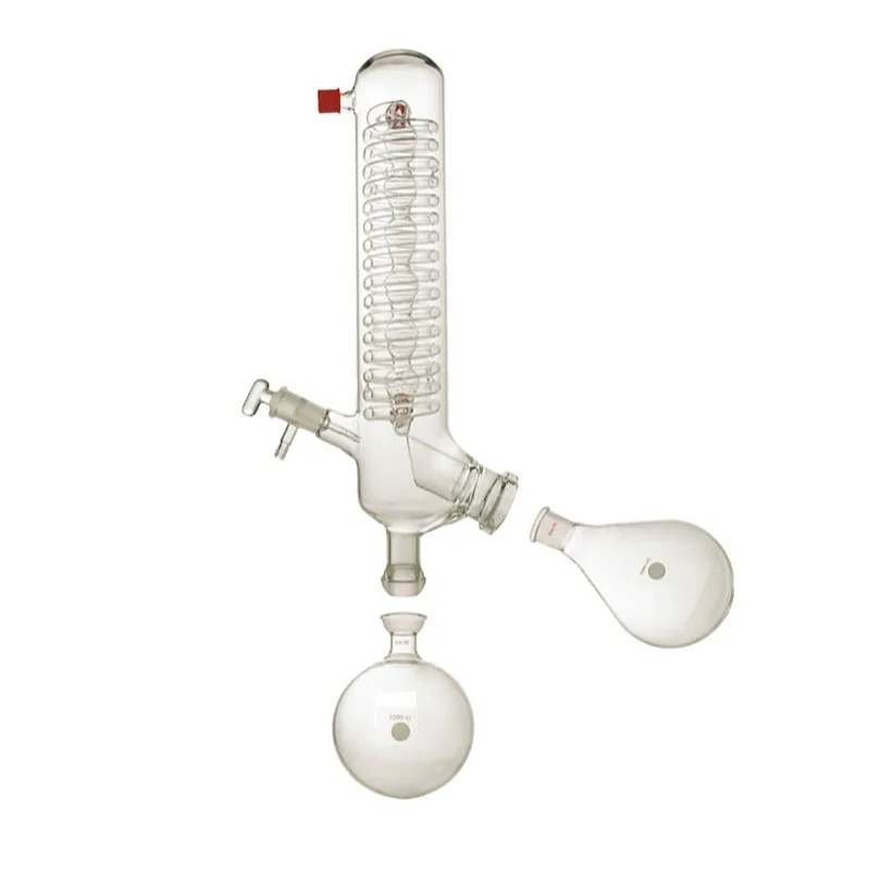 Condenser Set Accessories of Rotary Evaporator Distilling Glassware ...