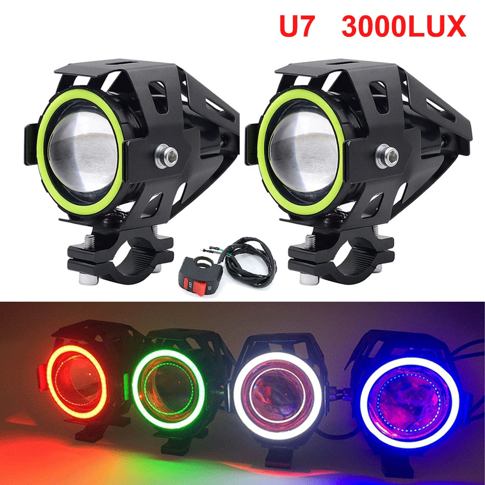 Angel Eyes Headlights Motorcycle