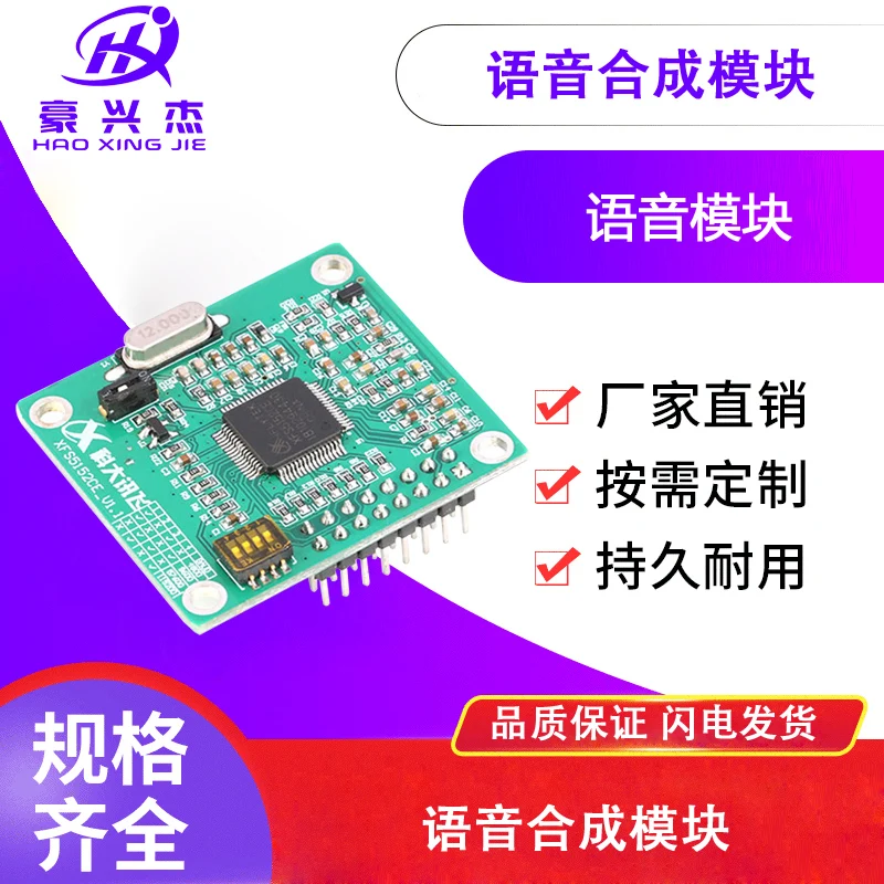 XFS5152CE Speech Synthesis Module TTS Chinese and English Speech ...