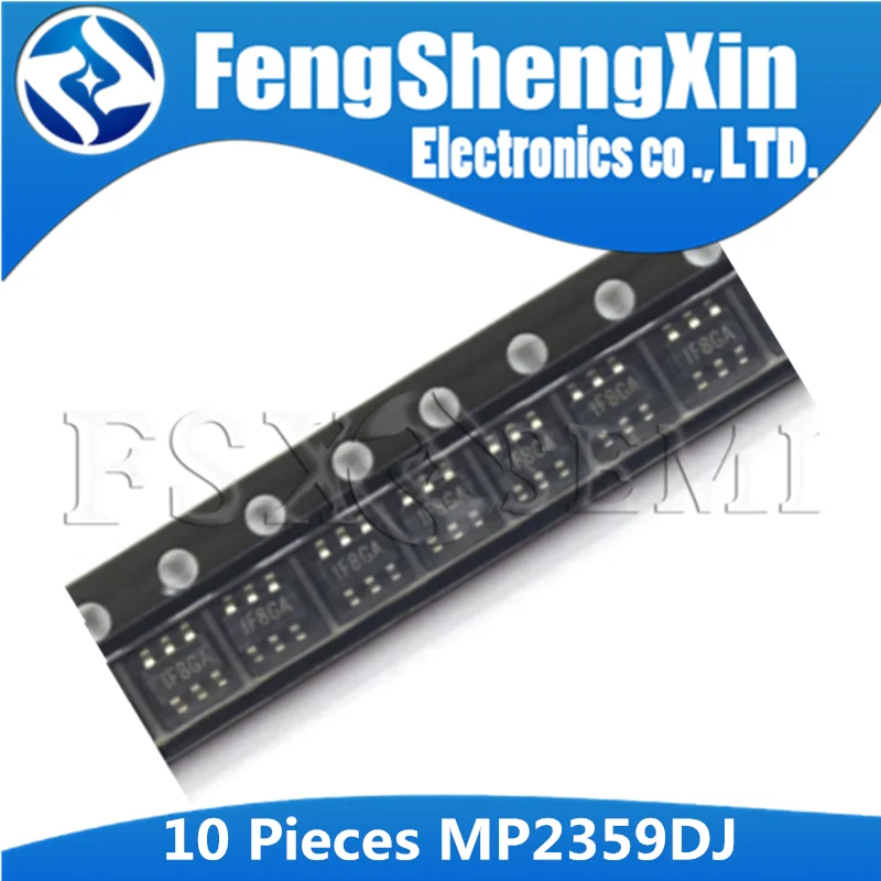 10ピース/ロットMP2359DJ-LF-Z MP2359DJ MP2359 1F8スイッチング電源電圧レギュレータSOT23-6
