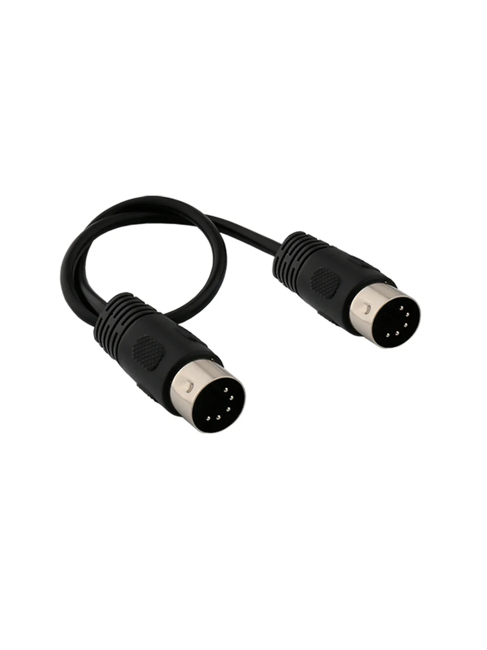 Midi Din5 Din 5 Pin Male Male Black Patch Cable 3ft - Pc Hardware ...