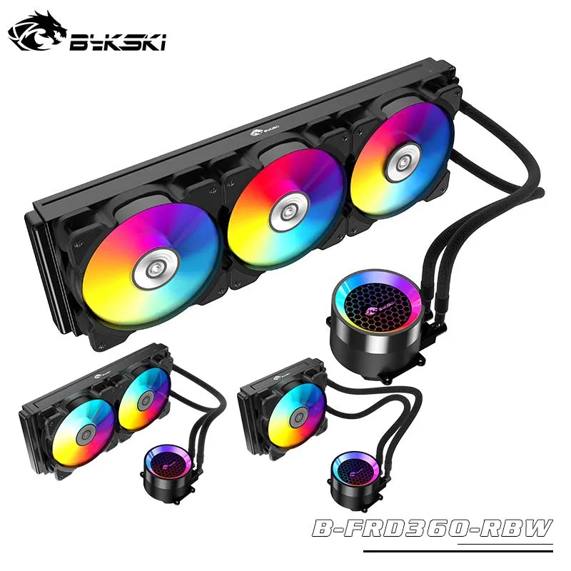 Bykski Pc Water Cooling Kit Cpu Integrated Radiator Processor Cooler ...