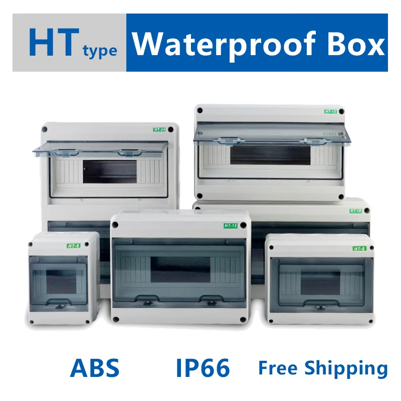 ABS Miniature Circuit Breaker Plastic Waterproof Box IP66 Wire Junction ...