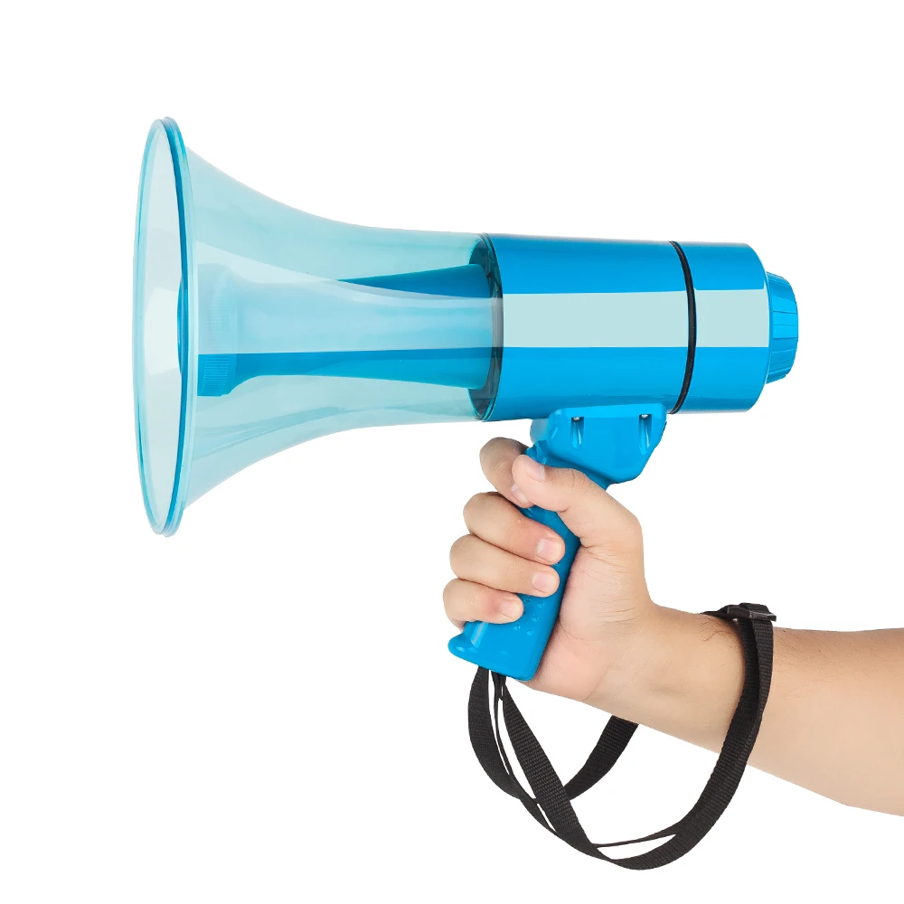 Waterproof-Portable-Megaphone-Speaker-Bullhorn-Voice-and-Siren-Alarm ...