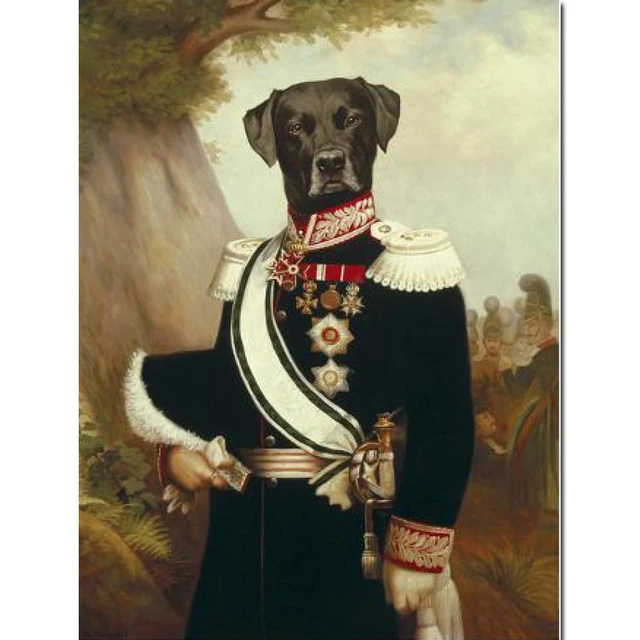 Hand Painted Dog Portraits