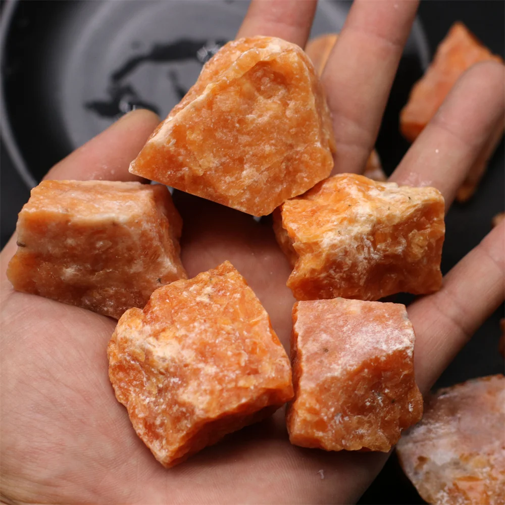 Natural-Raw-Sunstone-Crystal-Quartz-Irregular-Rough-Mineral-Specimen ...