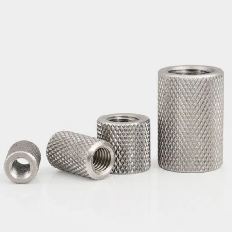 2-5pcs-lot-Knurled-round-coupling-nut-M3-M4-M5-M6-M8-M10-M12-M16 ...