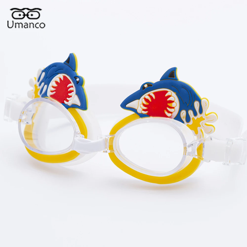 Kids Wearing Safety Goggles Cartoon