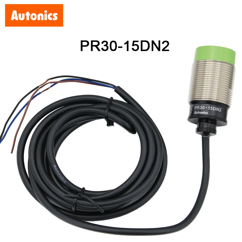 Autonics Ip67 12-24vdc 15mm Inductive Proximity Switch Pr30-15dn2 Npn ...
