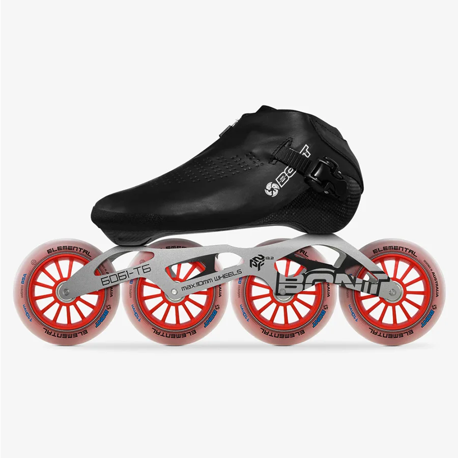 100-Original-Bont-Speed-Inline-Skate-Heatmoldable-Carbon-Fiber-Inline ...