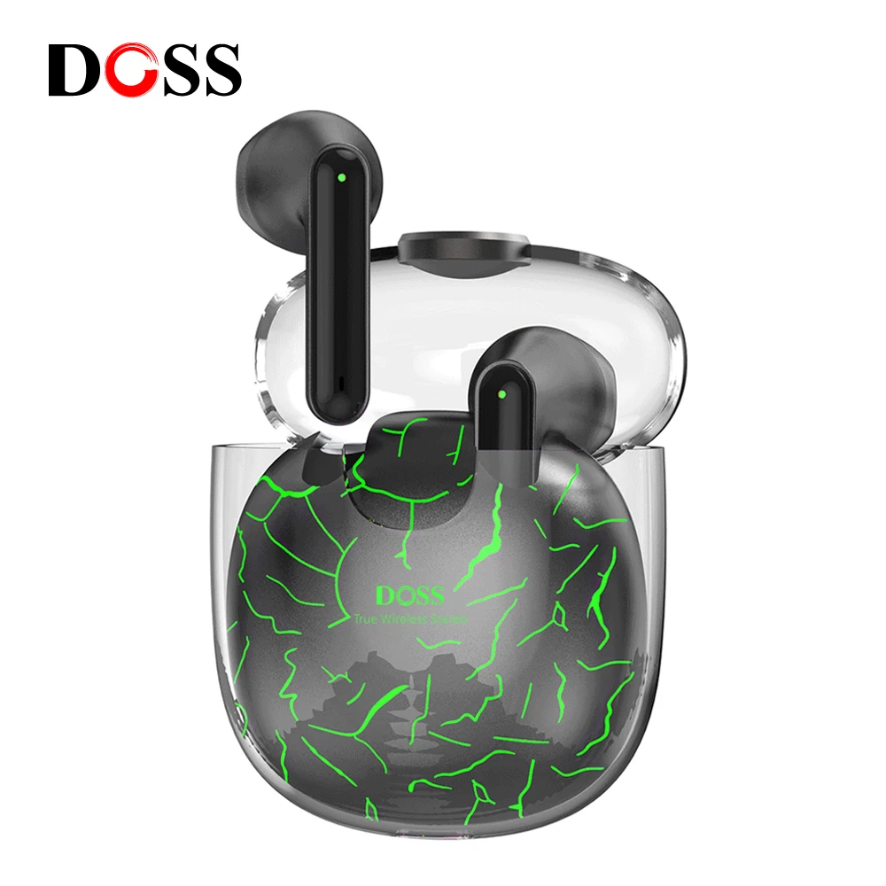 DOSS-Gamer-Wireless-Bluetooth-Headphones-Touch-Control-TWS-Headset-IPX5 ...