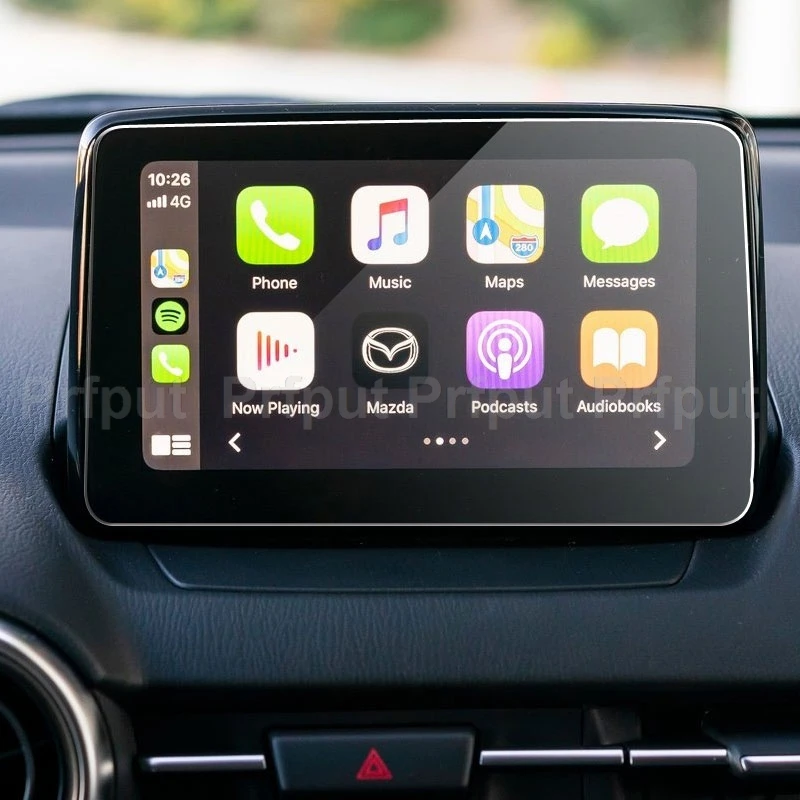 Tempered-Glass-Screen-Protector-Film-For-Mazda-2-sedan-2020-Car-radio ...