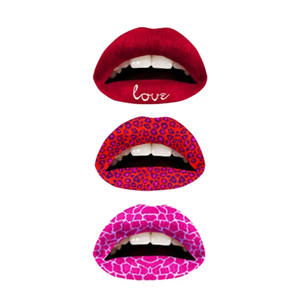 Lipstick Print Tattoo