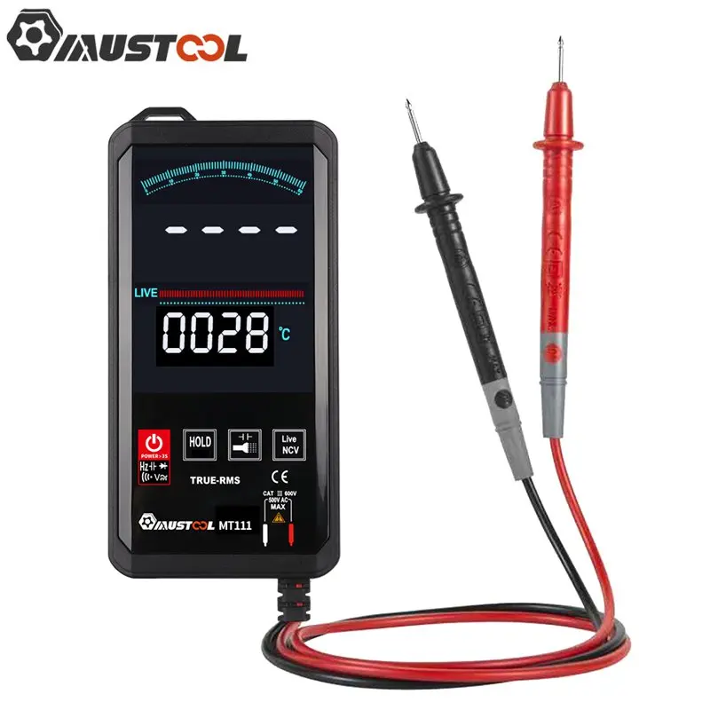 MUSTOOL-MT111-Touch-Screen-Digital-Multimeter-6000-Counts-Intelligent ...