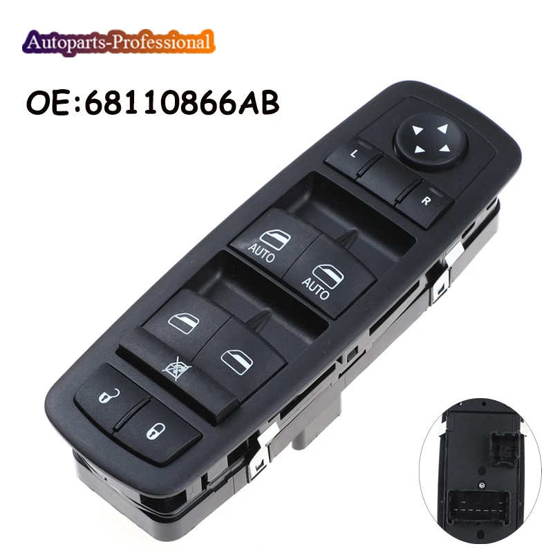 New Front Left Electric Master Power Control Window Switch For Dodge ...