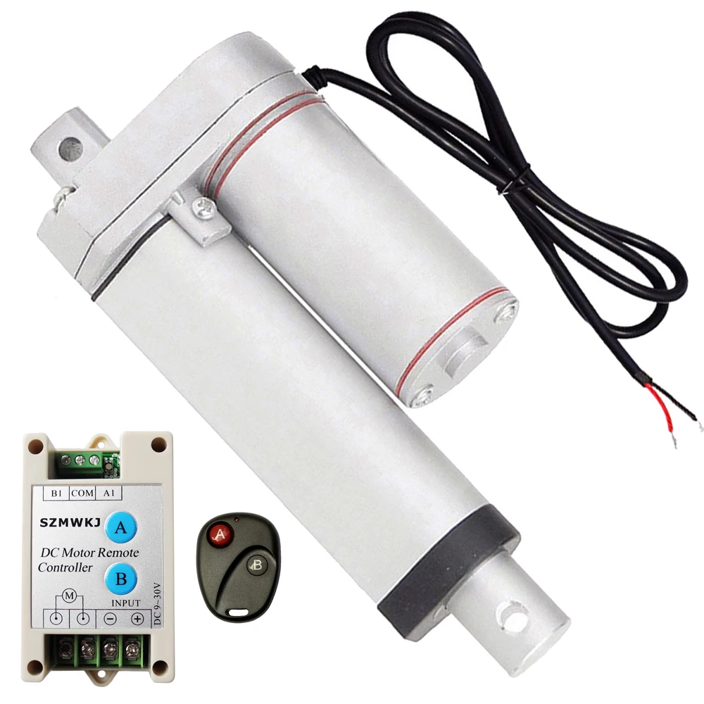 1500N/330lbs Heavy Duty 50mm 2 "Atuador Linear Avc 12V Kits Controlador ...