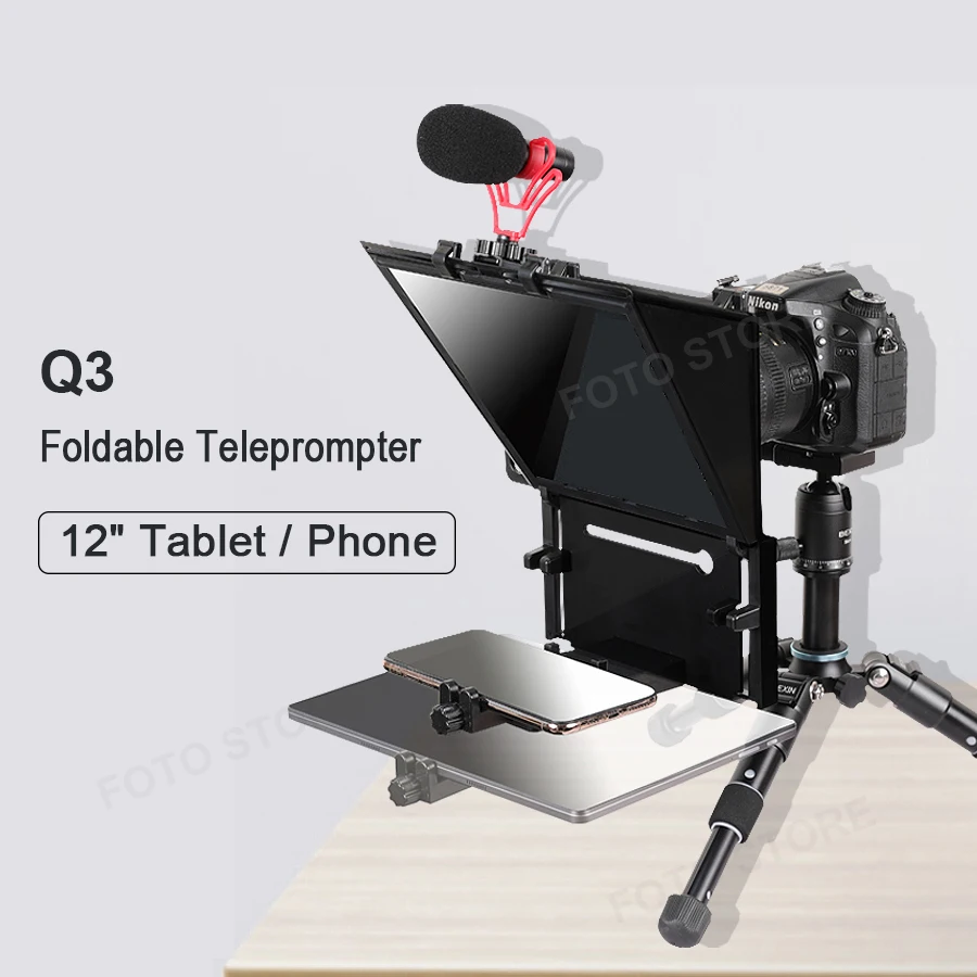 Q3-katlanabilir-Tablet-Teleprompter-okuyucu-12-Tablet-telefonlar-iPad ...