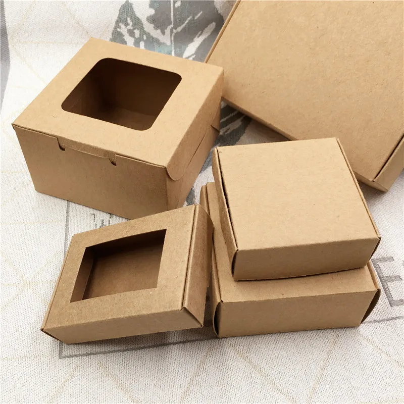 24pcs/lot 24 Sizes Big And Small Kraft Cardboard Packing Gift Box ...