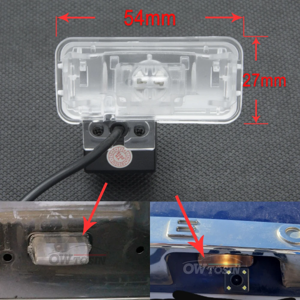 Caméra de recul,caméra de recul HD 1280x720 Fisheye, pour voiture ...