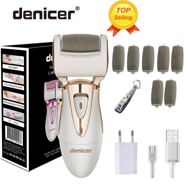 Electric-Pedicure-Foot-File-Callus-Remover-Grinder-Professional-Spa ...