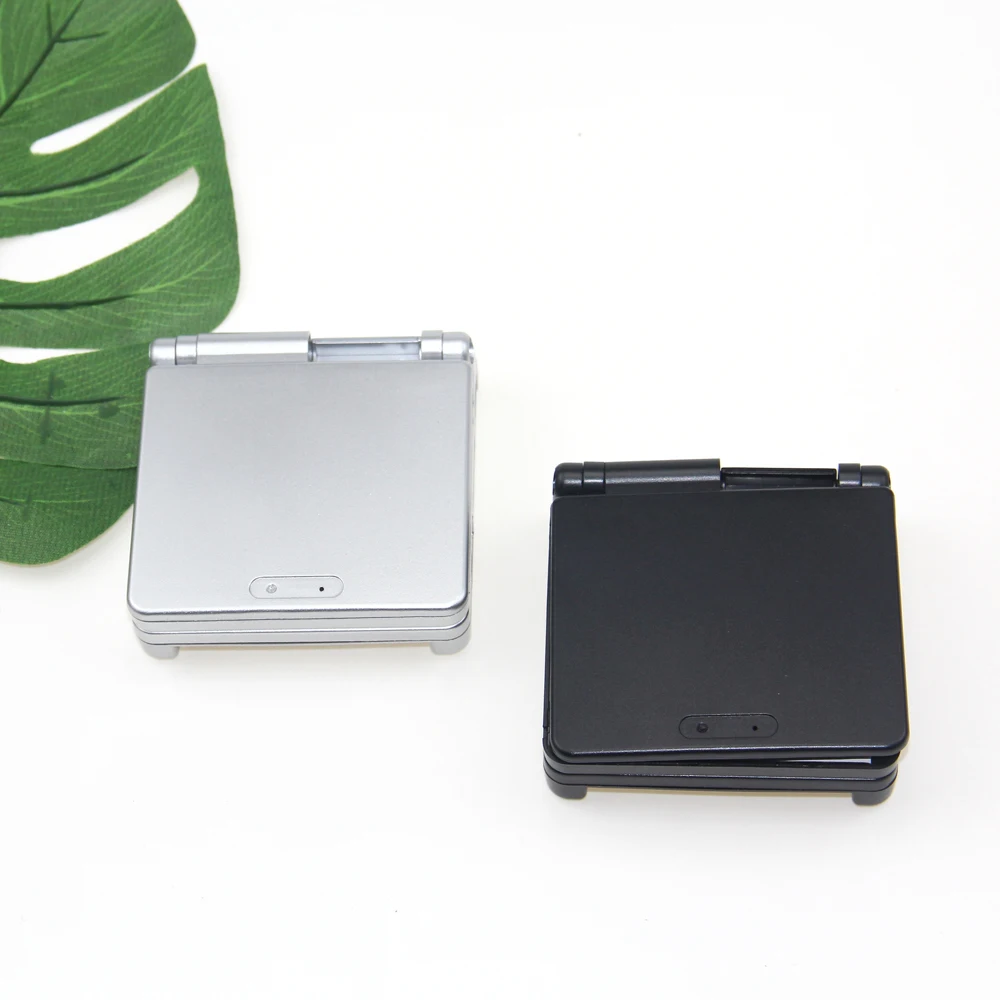Black-Silver-For-Nintendo-GBA-SP-For-Gameboy-Housing-Case-Cover-Full ...