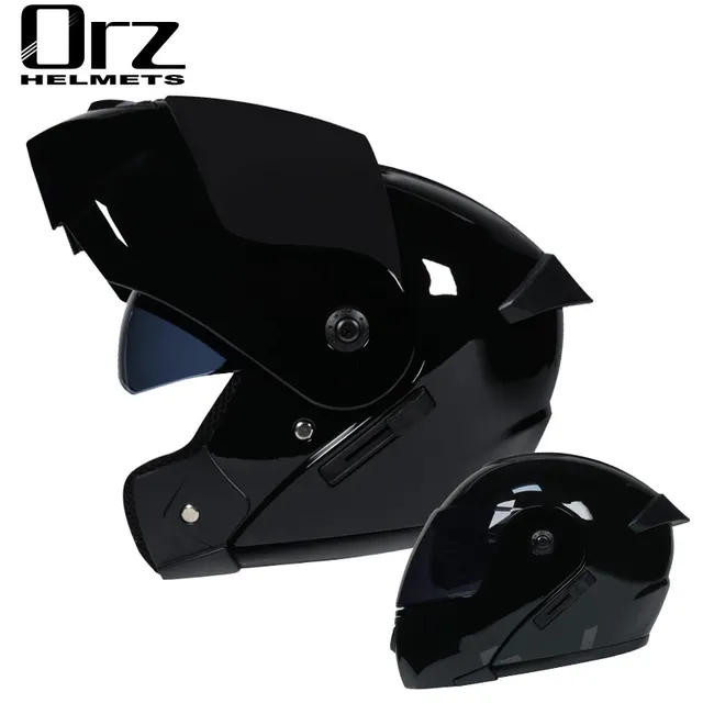 ORZ-161 Modular Flip Motorcycle Helmet Motocicleta Casco Double ...